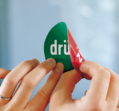 "Drücken Ziehen" Aufkleber für Türen Jetzt kaufen