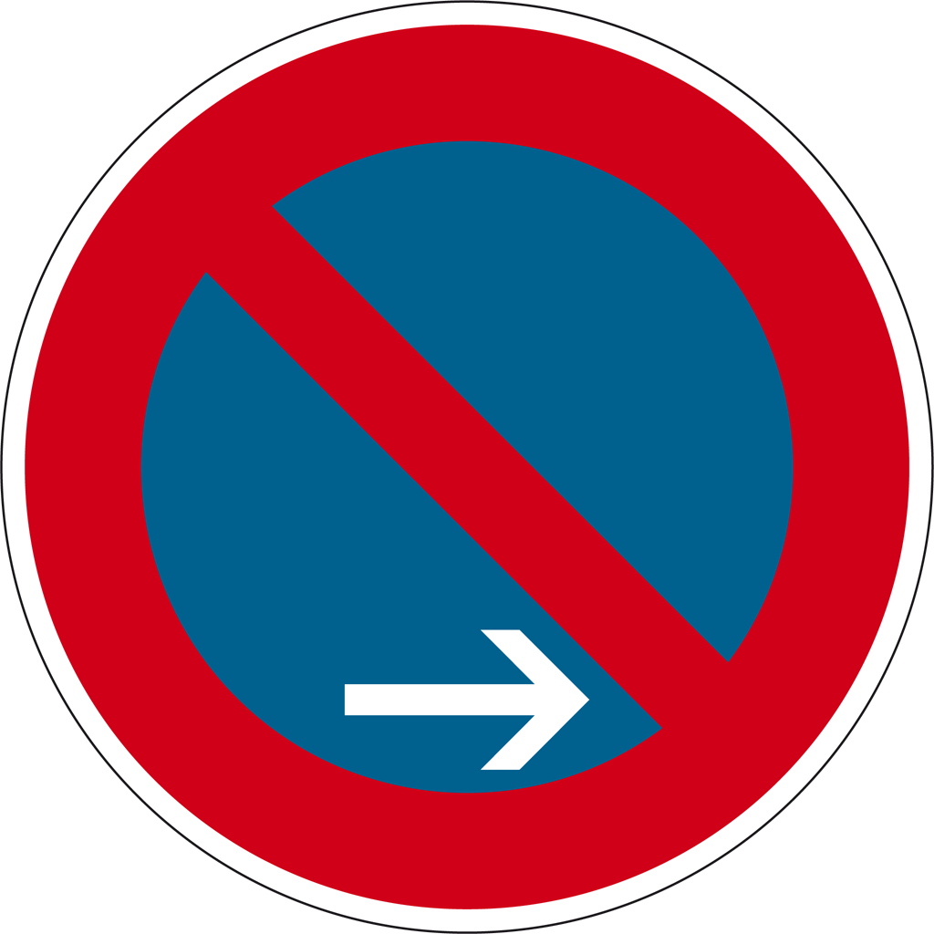 eingeschränktes Halteverbot Ende 286-20 StVO Verkehrsschild kaufen