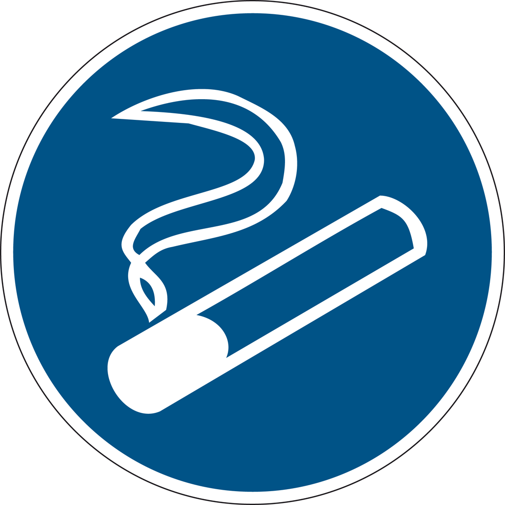 Rauchen gestattet Gebotsschild/ Gebotszeichen kaufen - Schlemmer