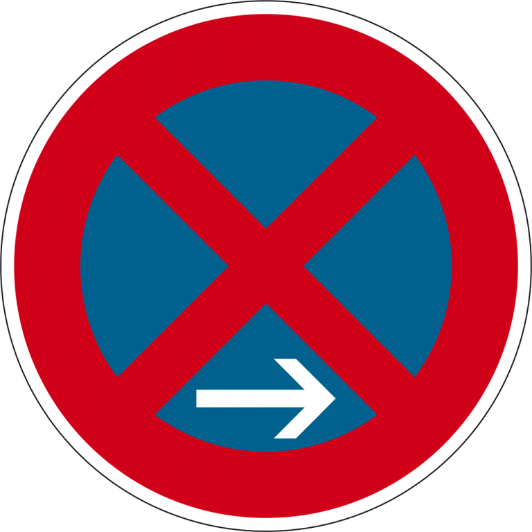 Halteverbot Ende StVO 283-20, Verkehrszeichen, Schild - Schlemmer