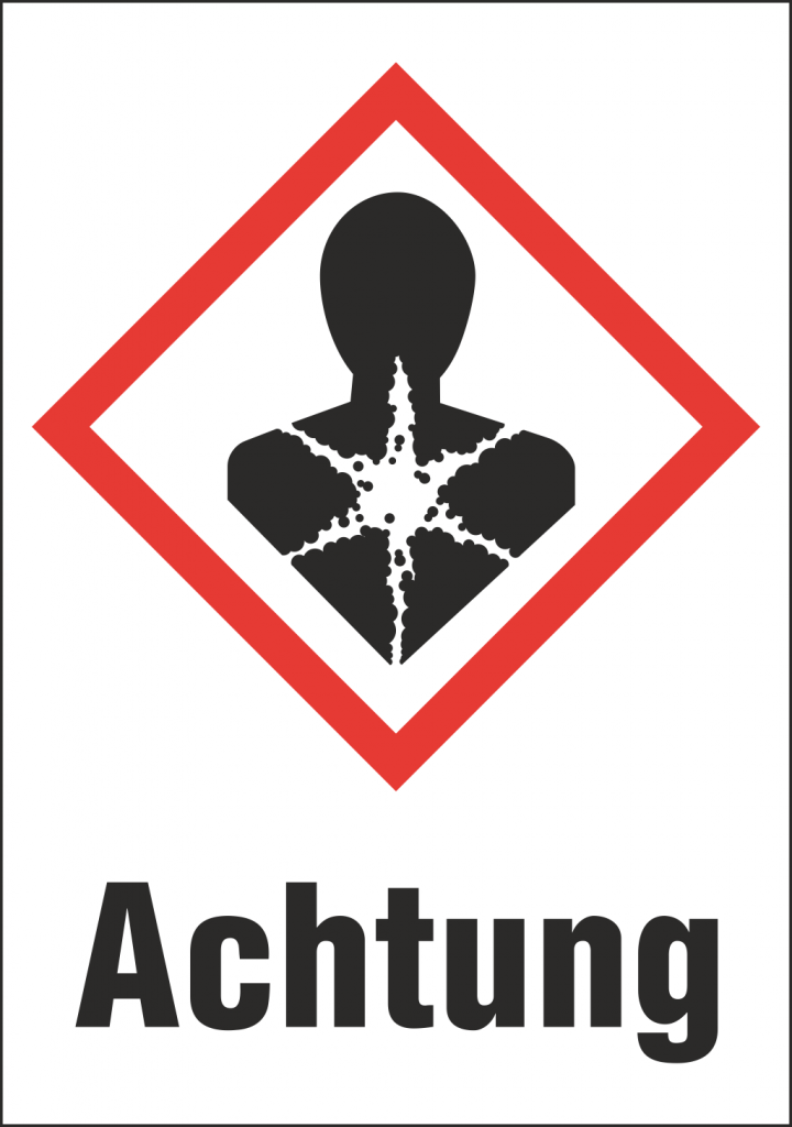 GHS 08 Krebserzeugend (Achtung) Aufkleber | Jetzt kaufen