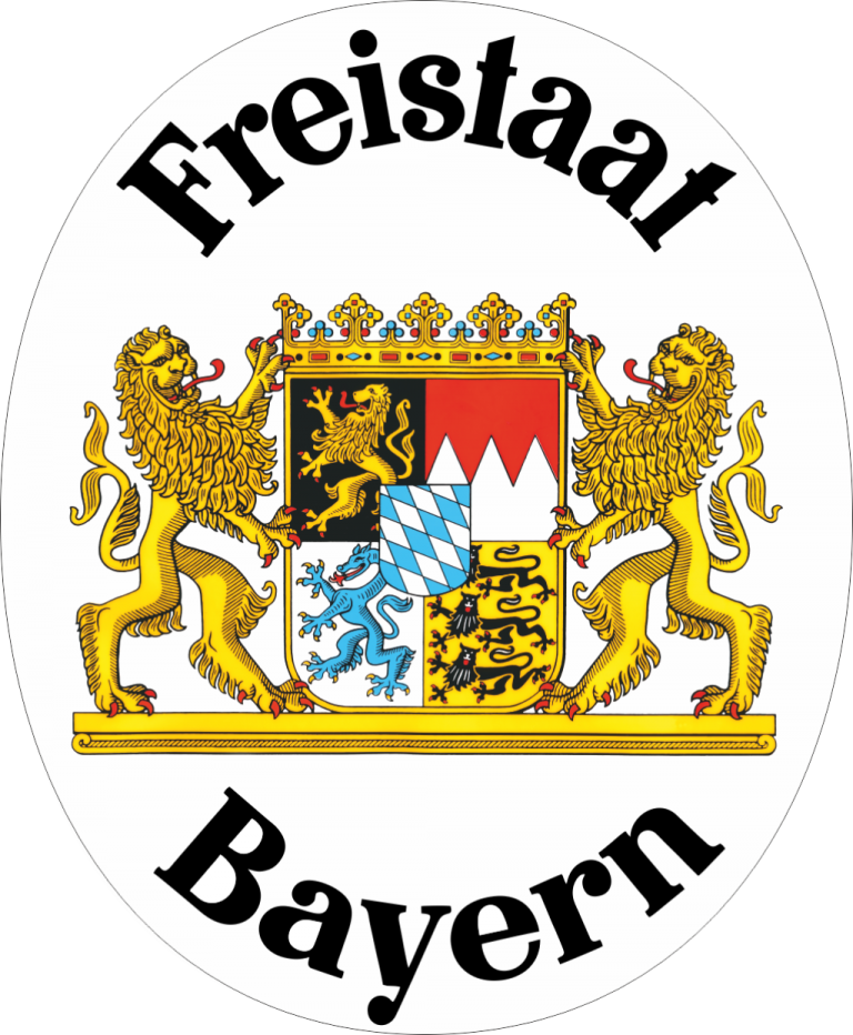 Freistaat Bayern Schild – Offizielles Hoheitszeichen kaufen